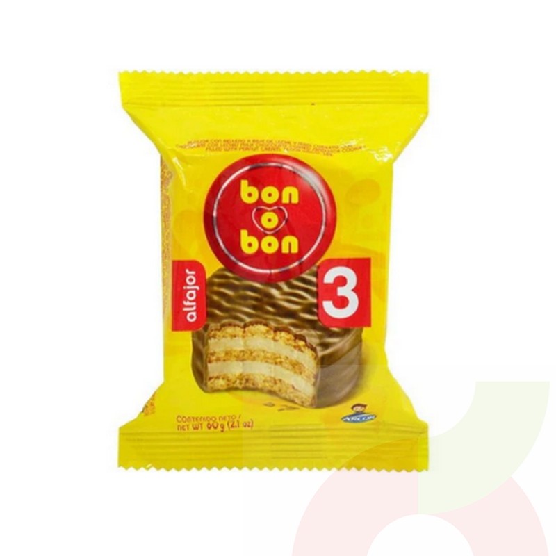 Alfajor Triple Bonobon 60gr - Supermercados Eltit
