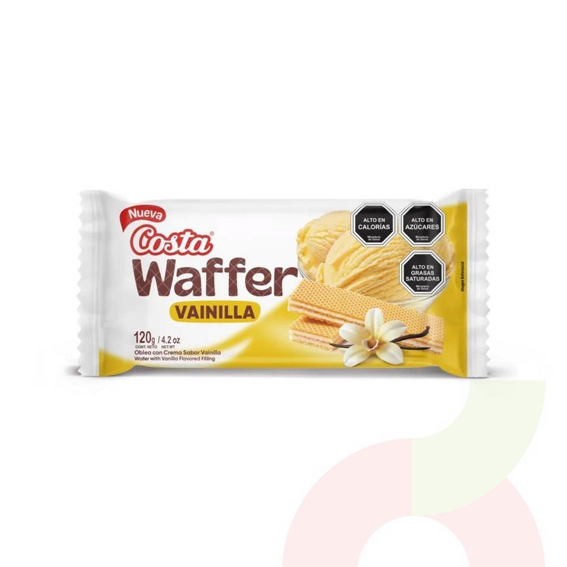 Galleta Waffer Vainilla 120Gr - Supermercados Eltit