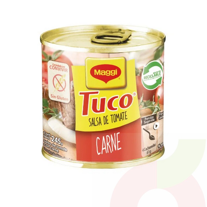 Salsa Tomate con Carne Tuco 245Gr - Supermercados Eltit
