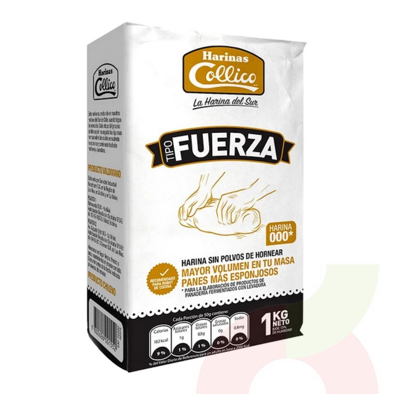 Harina Collico Tipo Fuerza 1Kg - Supermercados Eltit