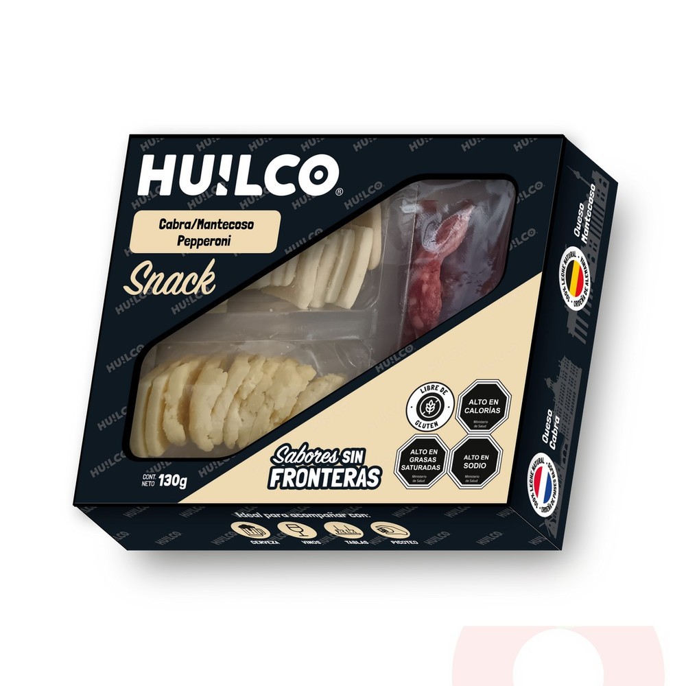 Snack Cabra Mantecoso Pepperoni Huilco 130Gr - Supermercados Eltit