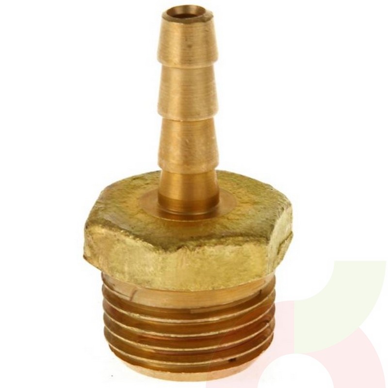 Codo Cachimba Bronce 1/2 Hi Gas con Espiga 3/8" - Hogar Eltit