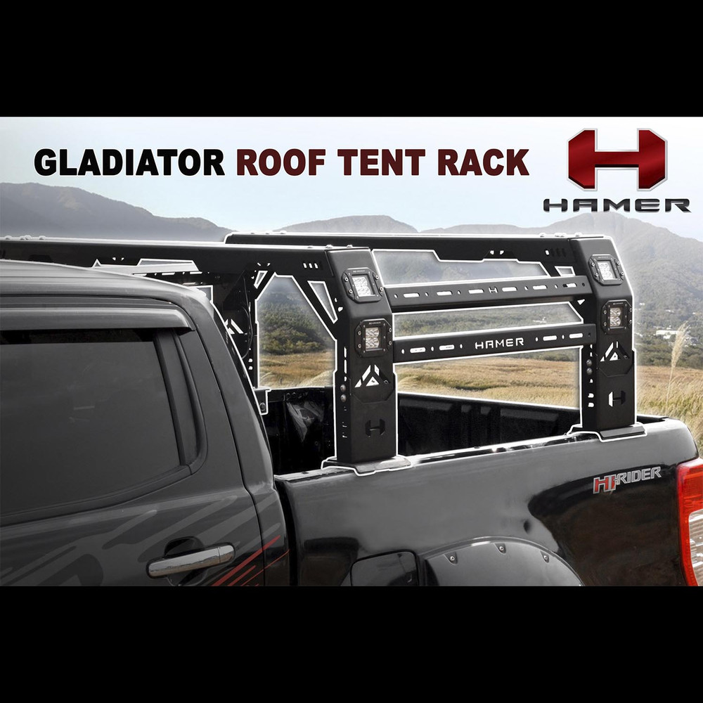 Rack Para Carpa y Carga Gladiator Toyota Hilux 2011-2015 - Marco Rimor