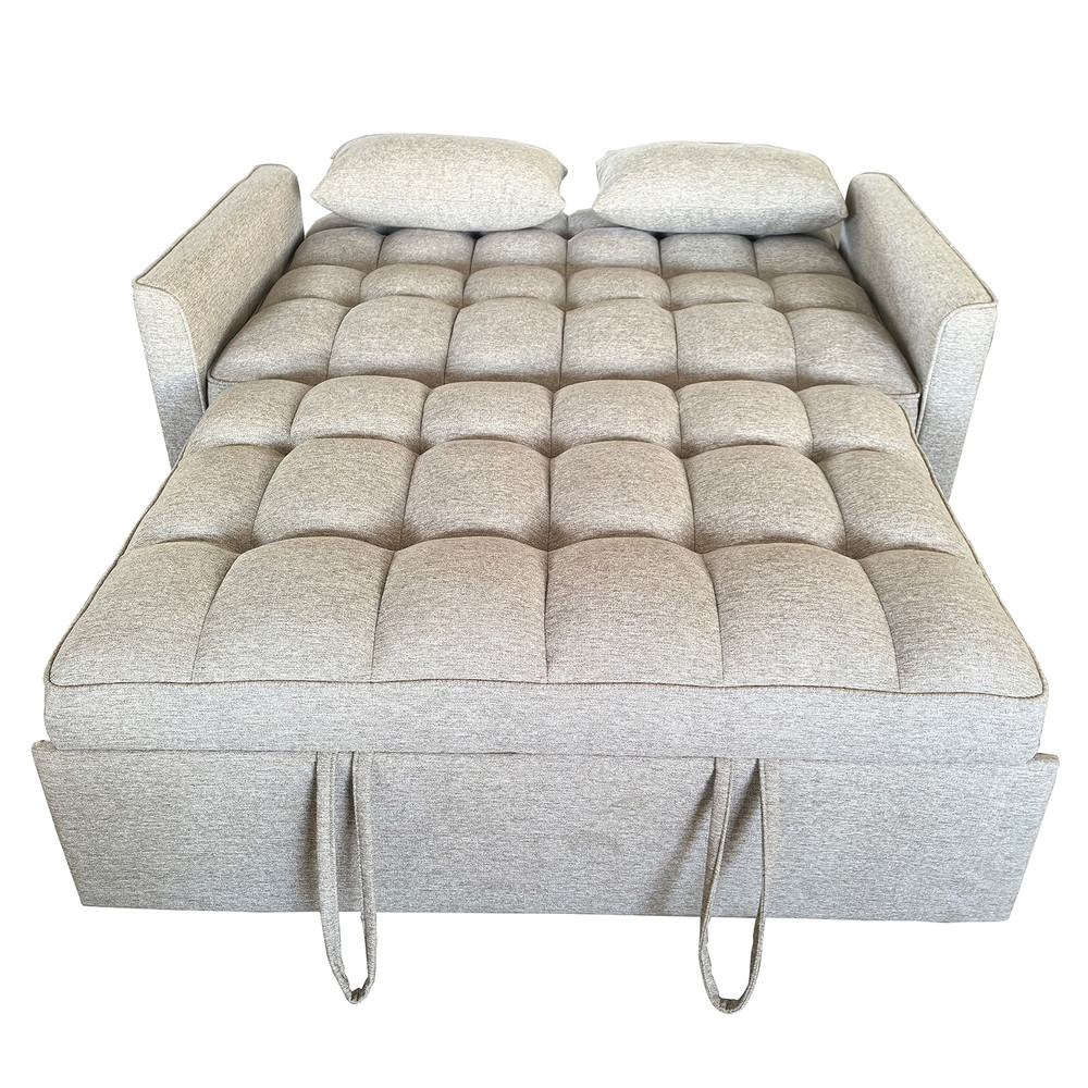 Sofa Cama Beige - Novahus