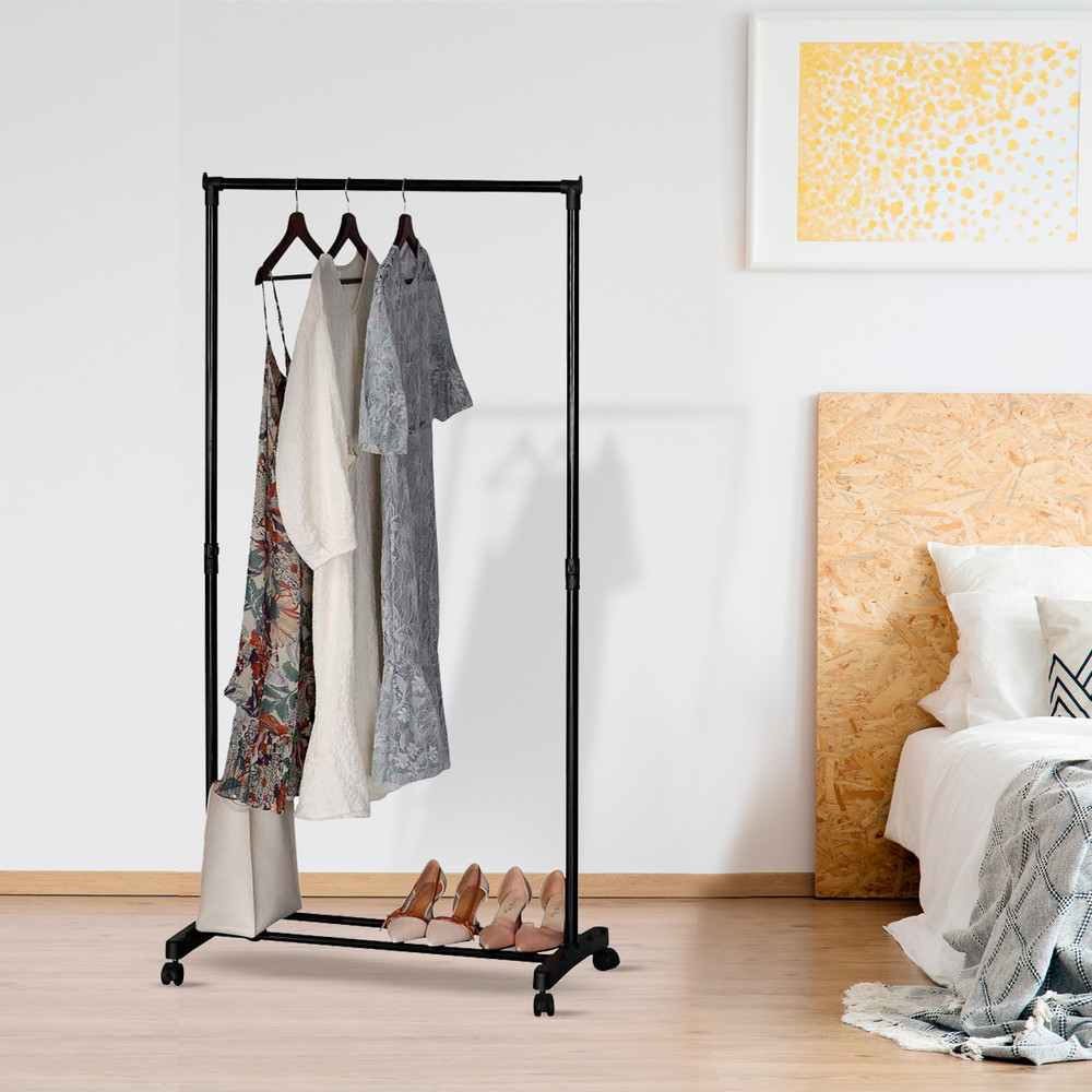 Perchero Colgador Industrial Negro - Novahus