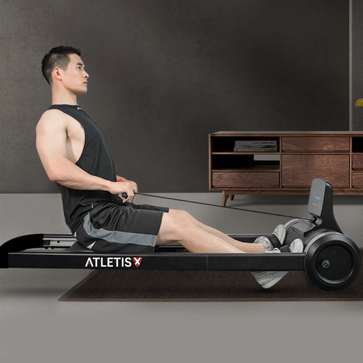 Atletis - Remadora Pro Resistencia Magnética 6 Niveles Negro
