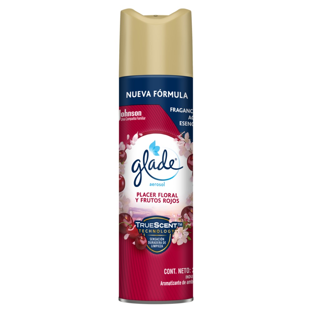 Glade Desodorante Ambiental Placer Floral Y Frutos 255 Ml - Liqui