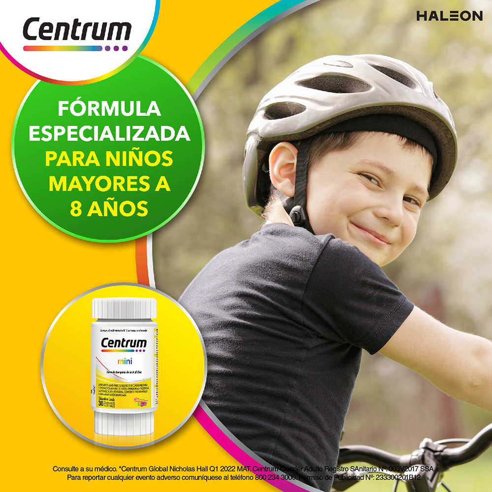 Liqui - Centrum Multivitaminico Mini 30 Comprimidos Masticables