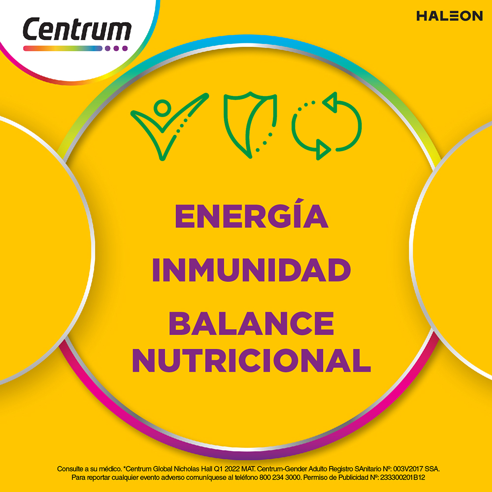 Liqui - Centrum Multivitaminico Mini 30 Comprimidos Masticables