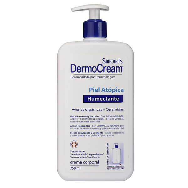 Dermocream Crema Piel Atopica Dermocream 750 Ml - Liqui
