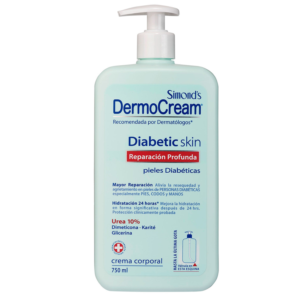 Dermocream Crema Diabetic Skin Dermocream 750 Ml - Liqui