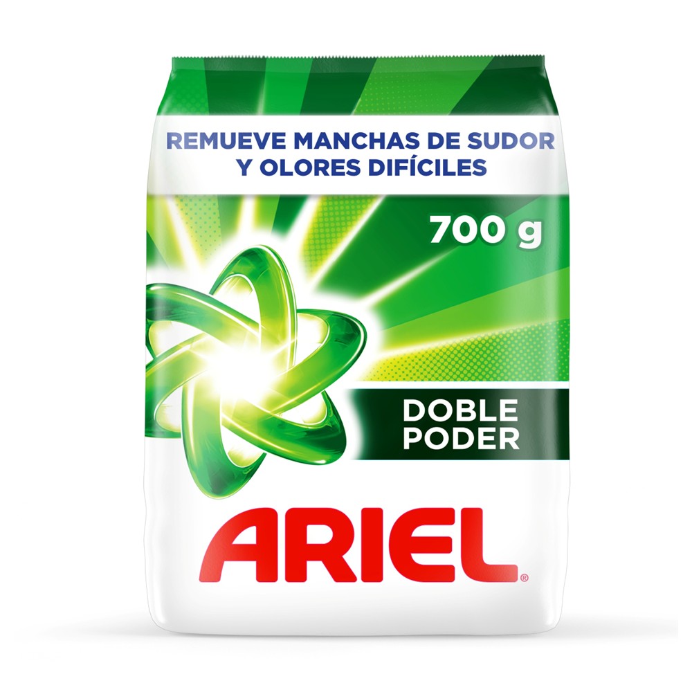 Liqui - Ariel Detergente Polvo Doble Poder 700 Gr