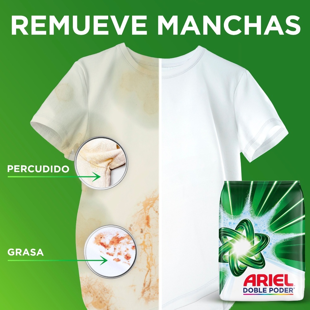 Liqui - Ariel Detergente Polvo Doble Poder 700 Gr