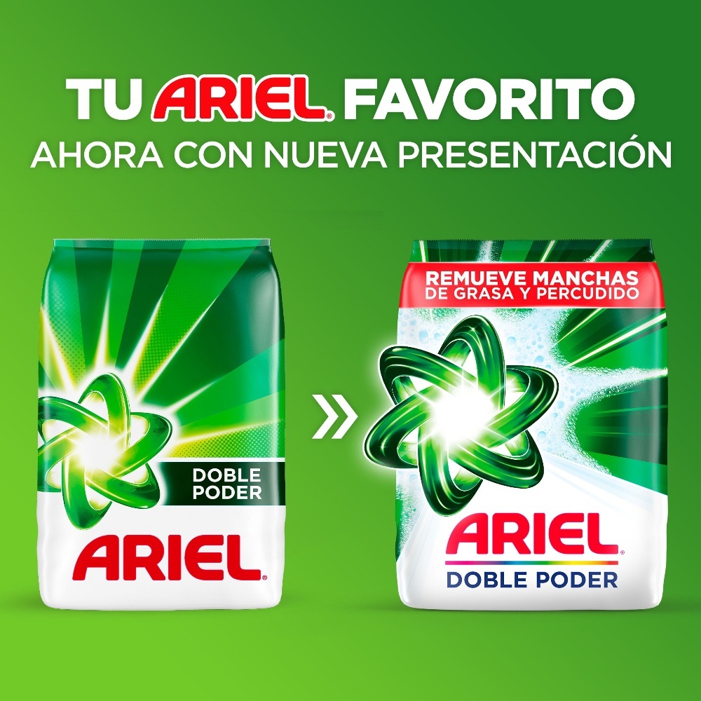 Liqui - Ariel Detergente Polvo Doble Poder 700 Gr