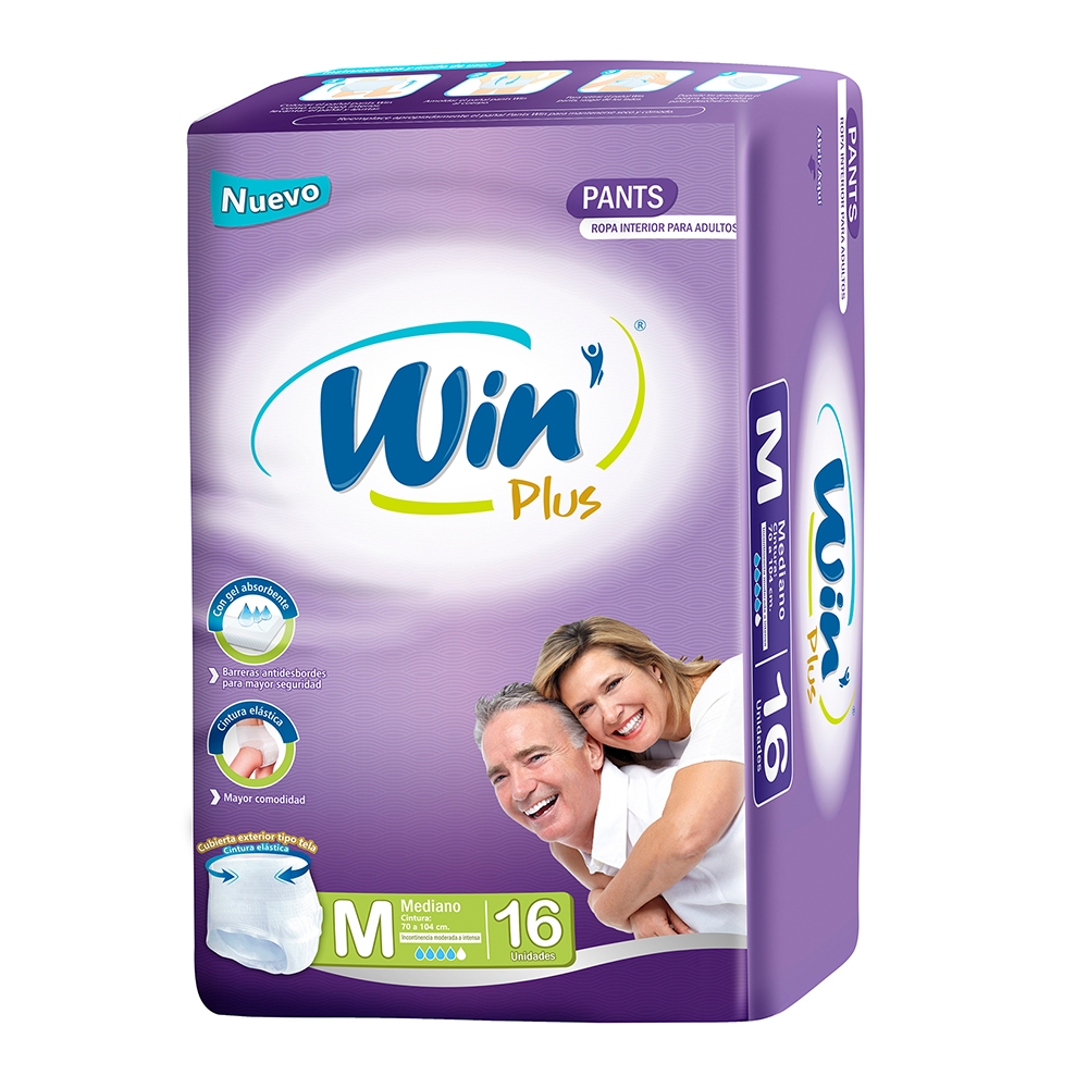 Win Plus Pants Adulto M X 16 - Liqui