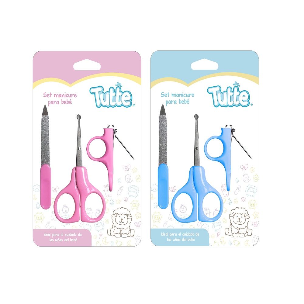 Tutte Set Manicure Bebe 3 Piezas - Liqui