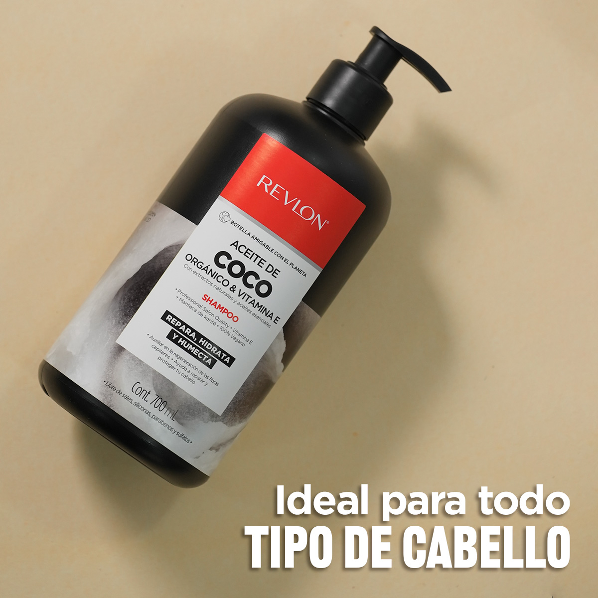 Revlon Shampoo Aceite De Coco 700 Ml - Liqui